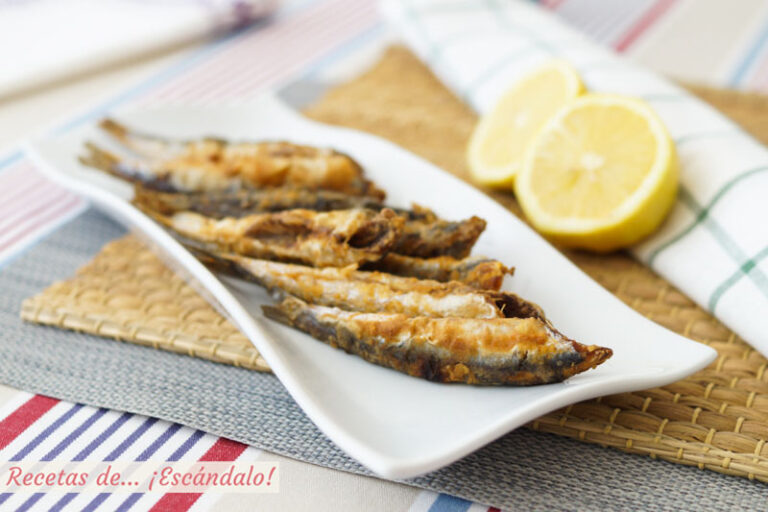 Cómo preparar los mejores boquerones fritos, jugosos y crujientes ...