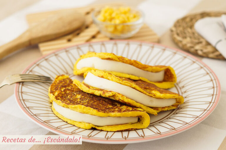 Receta de cachapas venezolanas caseras con queso, ¡irresistibles ...