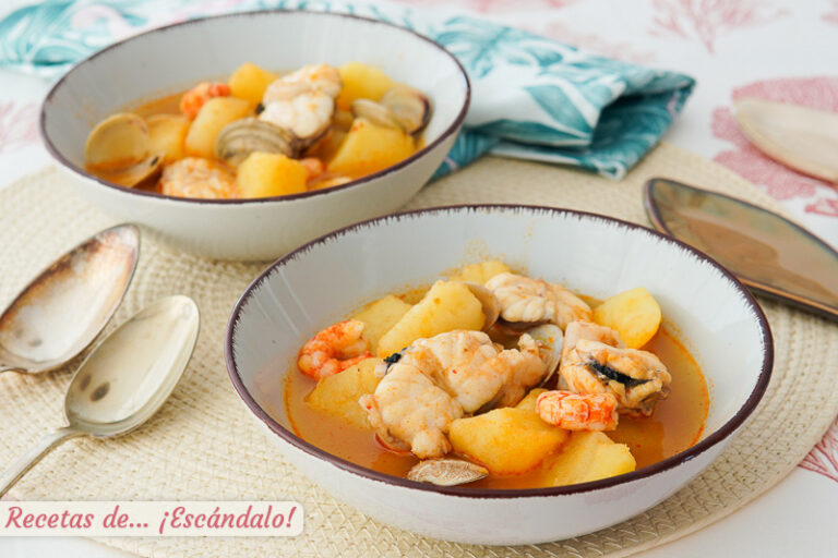 Suquet de peix, un guiso de pescado tradicional - Recetas de ¡Escándalo!